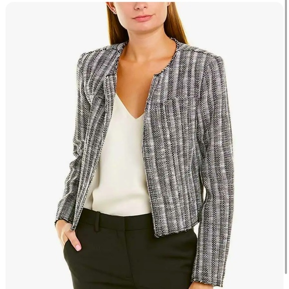 Theory | Jackets & Coats | Theory Ualana Jacket In Black Multicailen ...